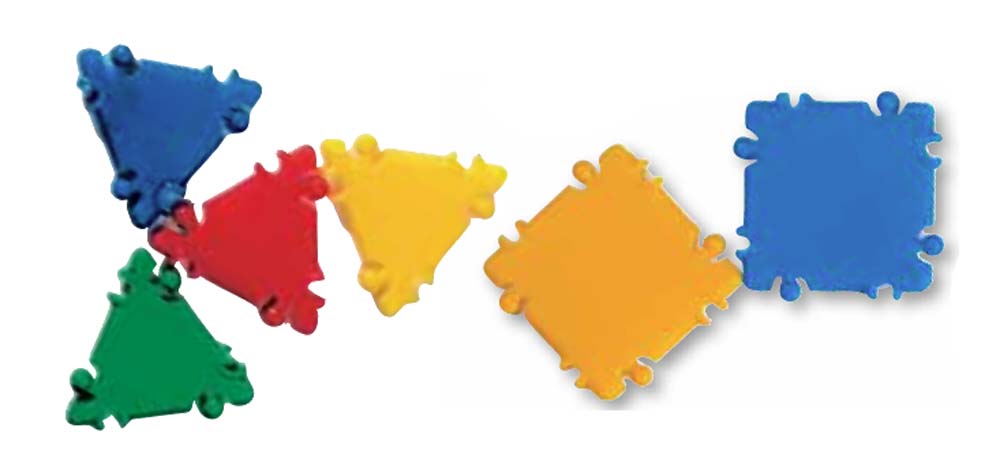 CLIXI Dreiecke und Quadrate, CDQ200 • Mathematik - Klasse 1 bis 6 ...